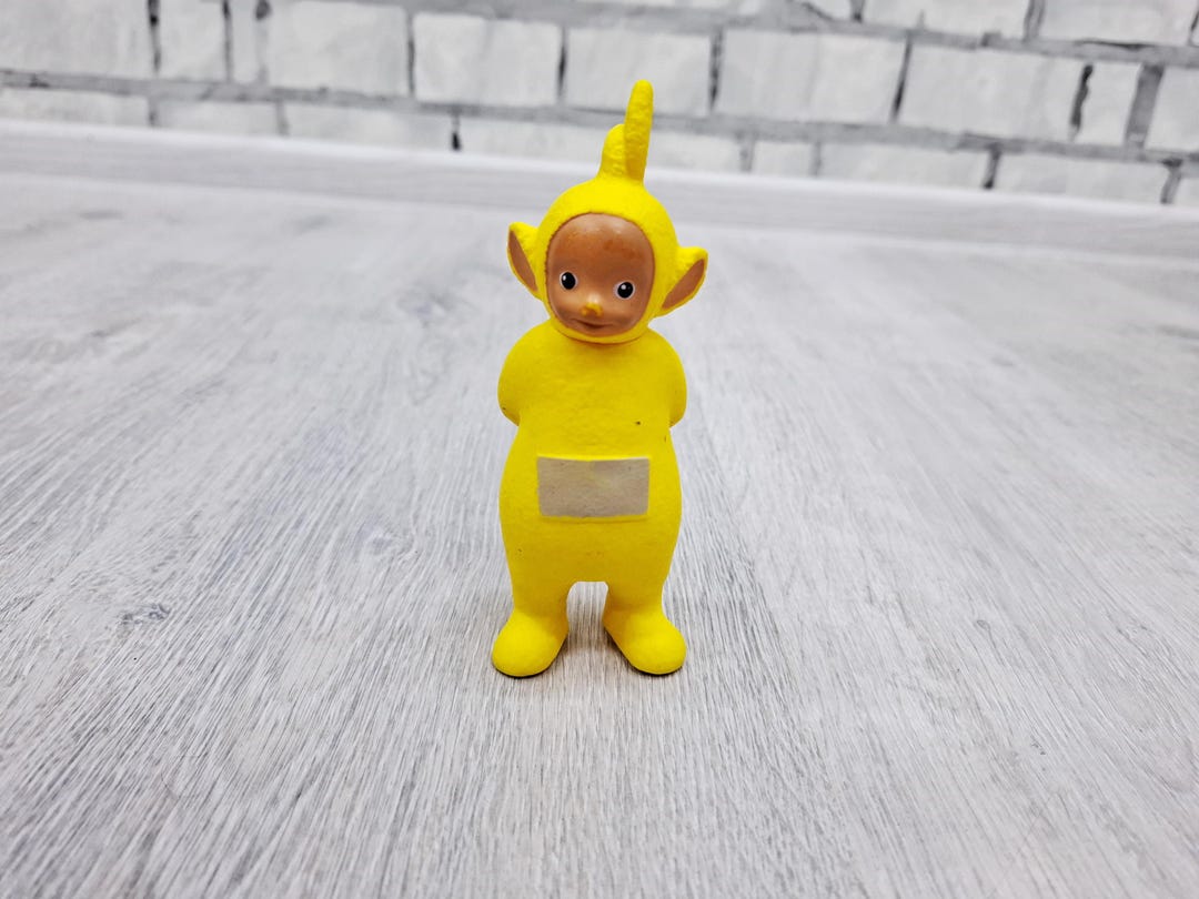 Laa Laa Yellow Teletubby Toys Vintage 5" Kids Gift Plastic Teletubby ...