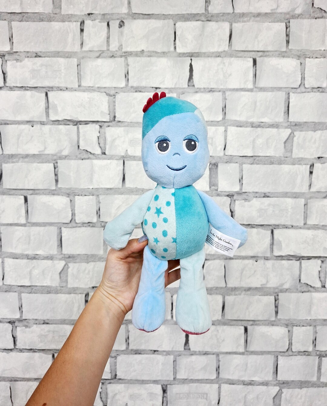 Vintage Iggle Piggle Plush Toys 12" Stuffed in the Night Garden ...