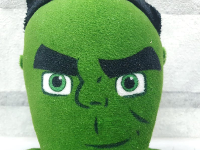 Stuffed Super Hero Superhero Hulk Plush Toys Vintage 7.8" Collectible ...