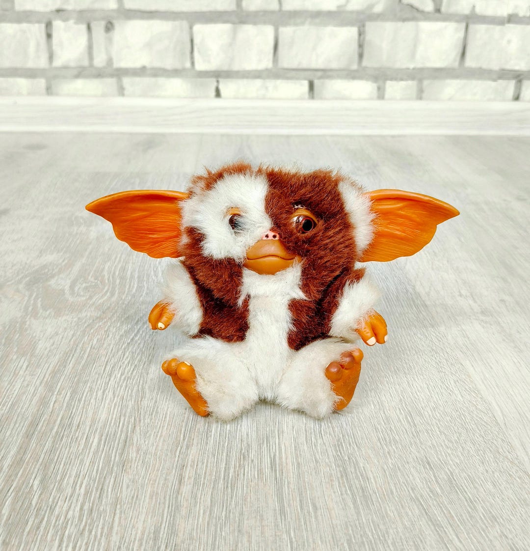 Stuffed Gremlins Gizmo Plush Toys Vintage 7.5" Monster Plush Toys ...