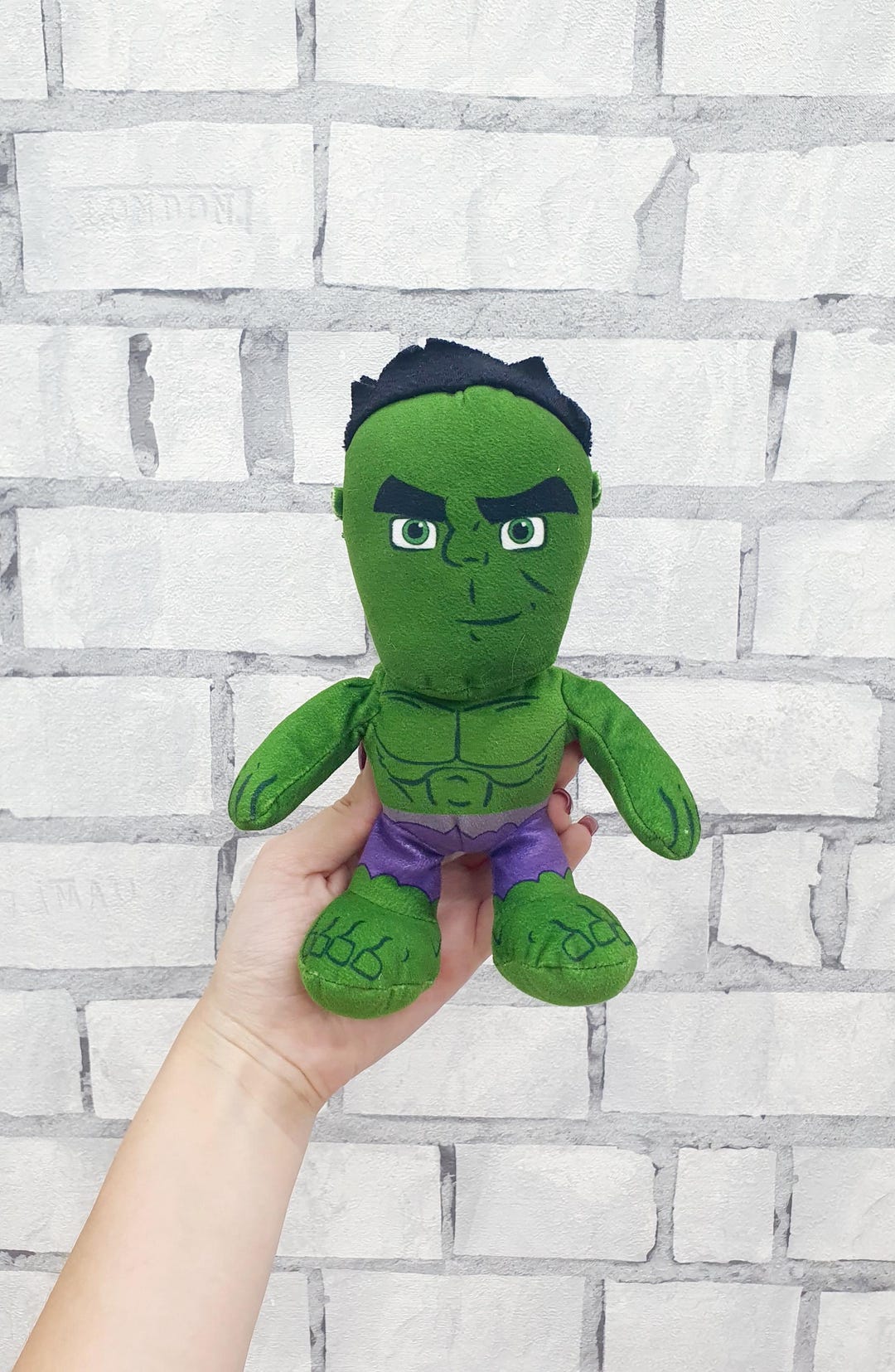 Stuffed Super Hero Superhero Hulk Plush Toys Vintage 7.8" Collectible ...