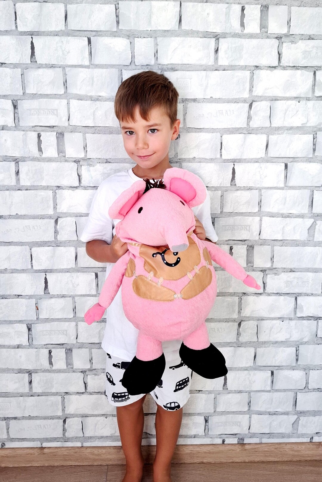 Stuffed Clangers Major Plush Toy 19" Vintage Kids Gift Soft Clangers ...