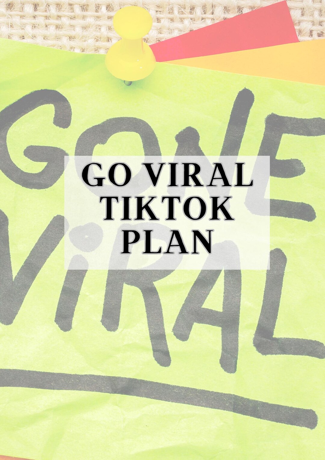 Go Viral Tik Tok Plan - Etsy
