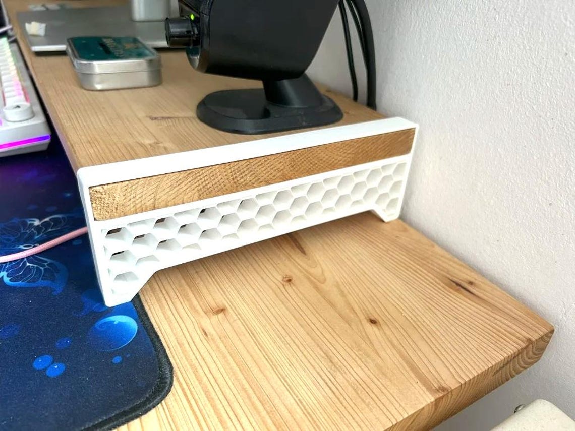 Monitor Stands STL – 3D Printer Accessories – Height Adjustable Monitor ...