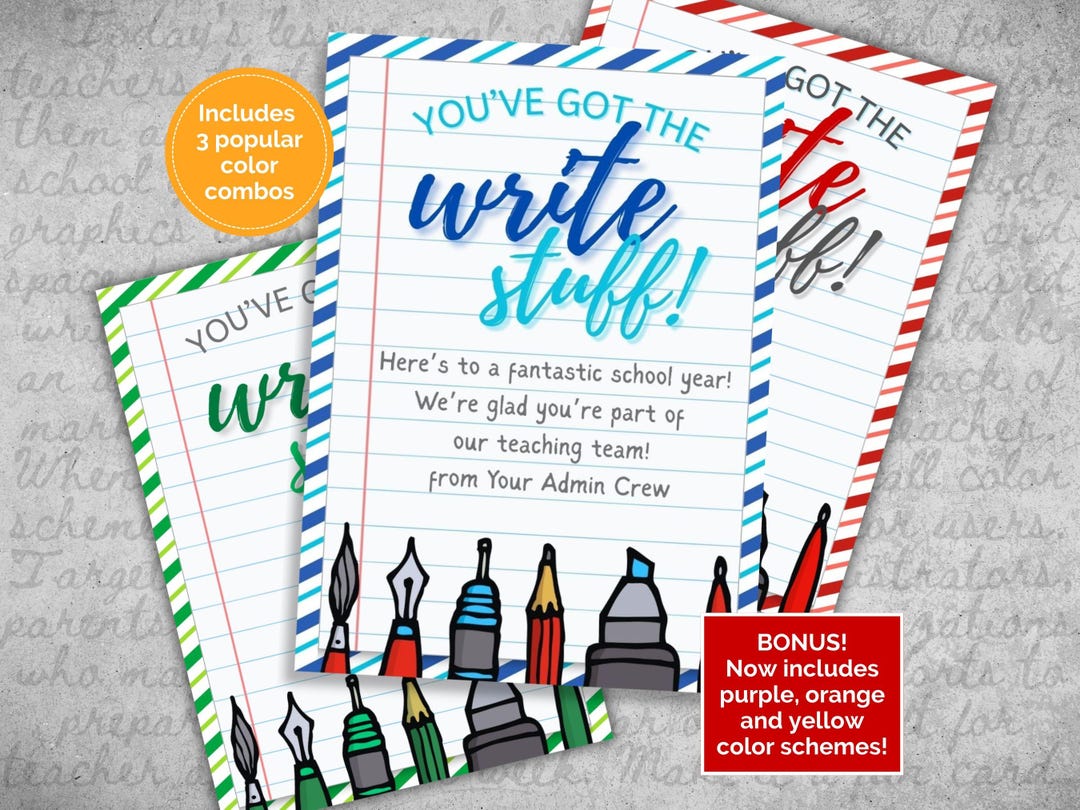 Printable Teacher Appreciation Tag Card, Back to School Teacher Gift ...