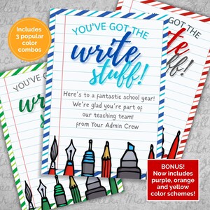 Printable Teacher Appreciation Tag Card, Back to School Teacher Gift ...