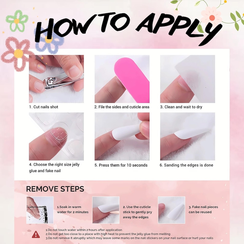 Handmade Kawaii Summer Festival Press on Nails | Ramune, Dango & Shaved ...