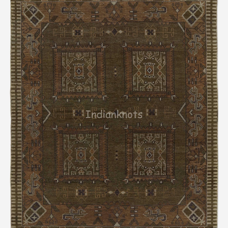 Deep Olive Rug - Etsy