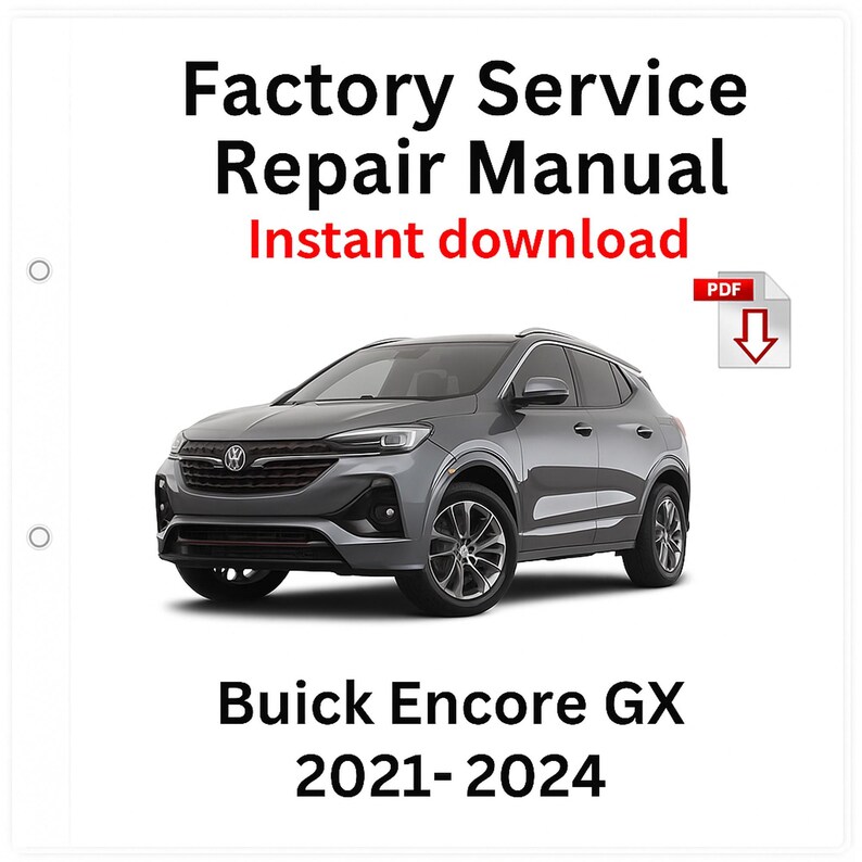 BUICK ENCORE GX 2021 2022 2023 2024 Service Repair Workshop Manual - Etsy