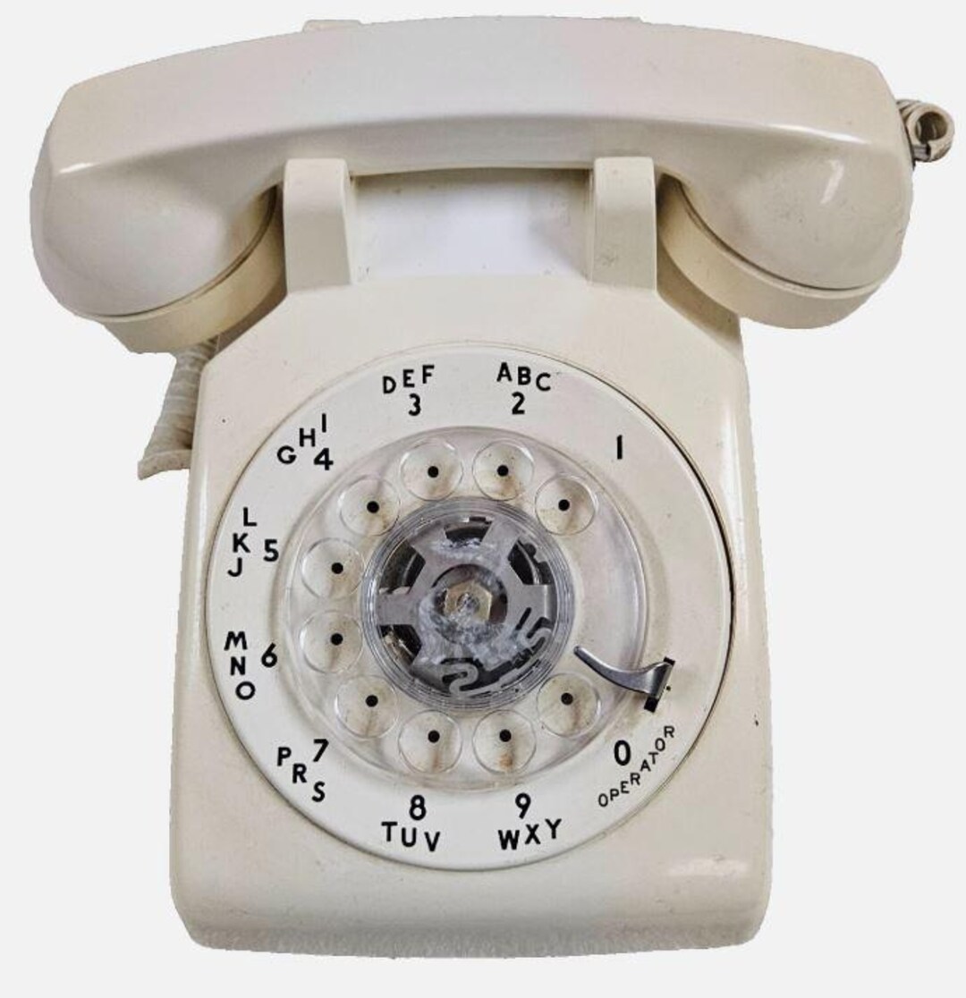 Vintage AT&T Model 500DM Rotary Desk Telephone - Etsy