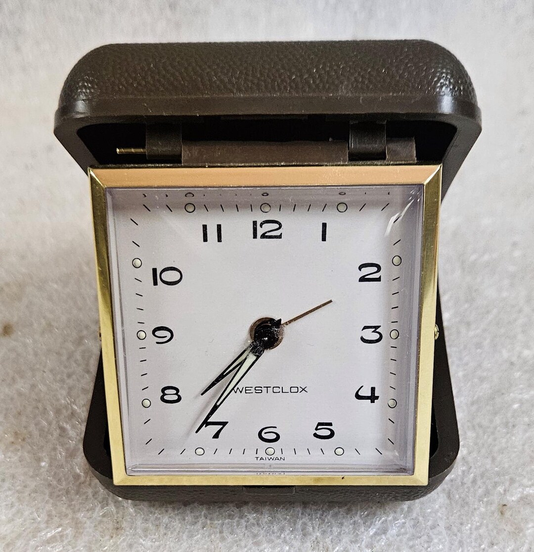 Westclox Travel Alarm Clock Taiwan - Etsy Australia