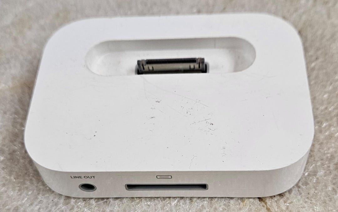 2003 Vintage Apple Dock 603-4089 for Ipod 4th Generation - White ...