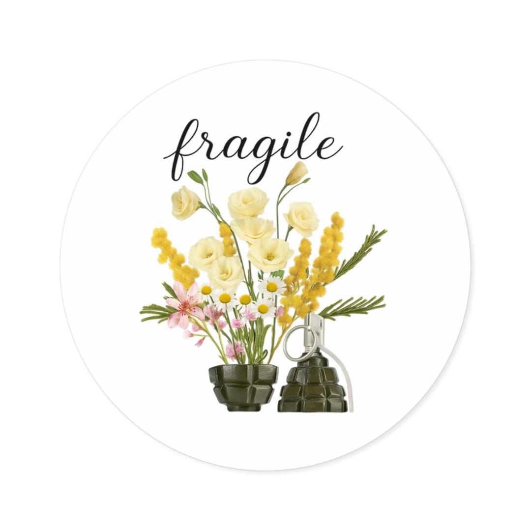 Charming Floral Stickers, Unique Gift for Sticker Lovers, Laptop Decor ...