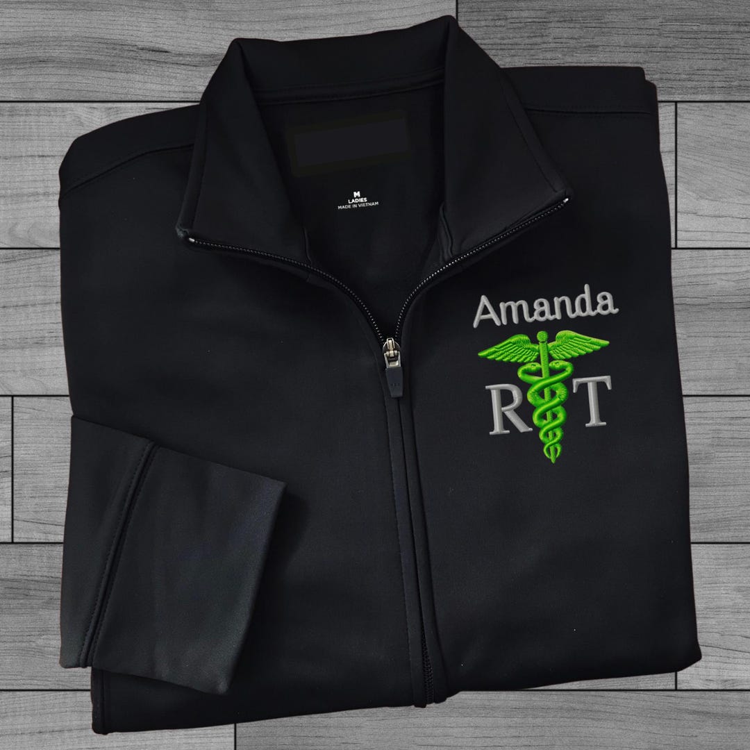 Caduceus Jacket, Radiation Tech, RT Jacket, BSN RN Jacket, Personalized ...