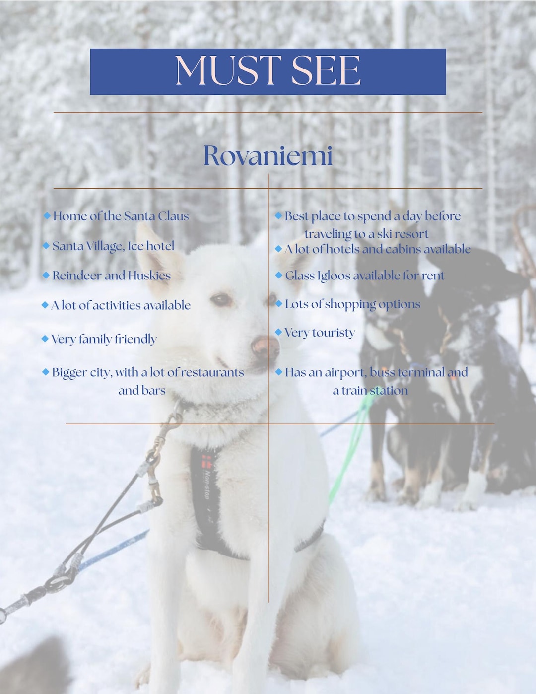 The Ultimate Lapland Travel Guide - Etsy