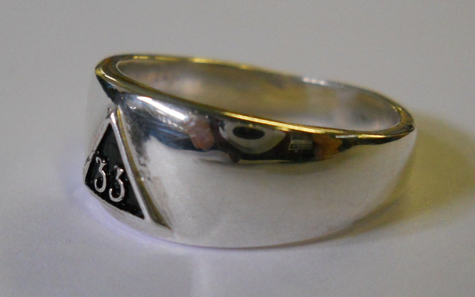 Solid Gold or Sterling Silver 33rd Degree Masonic Signet Ring - Etsy