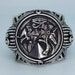 Sterling Pharaoh Anubis Horus Ring - Etsy