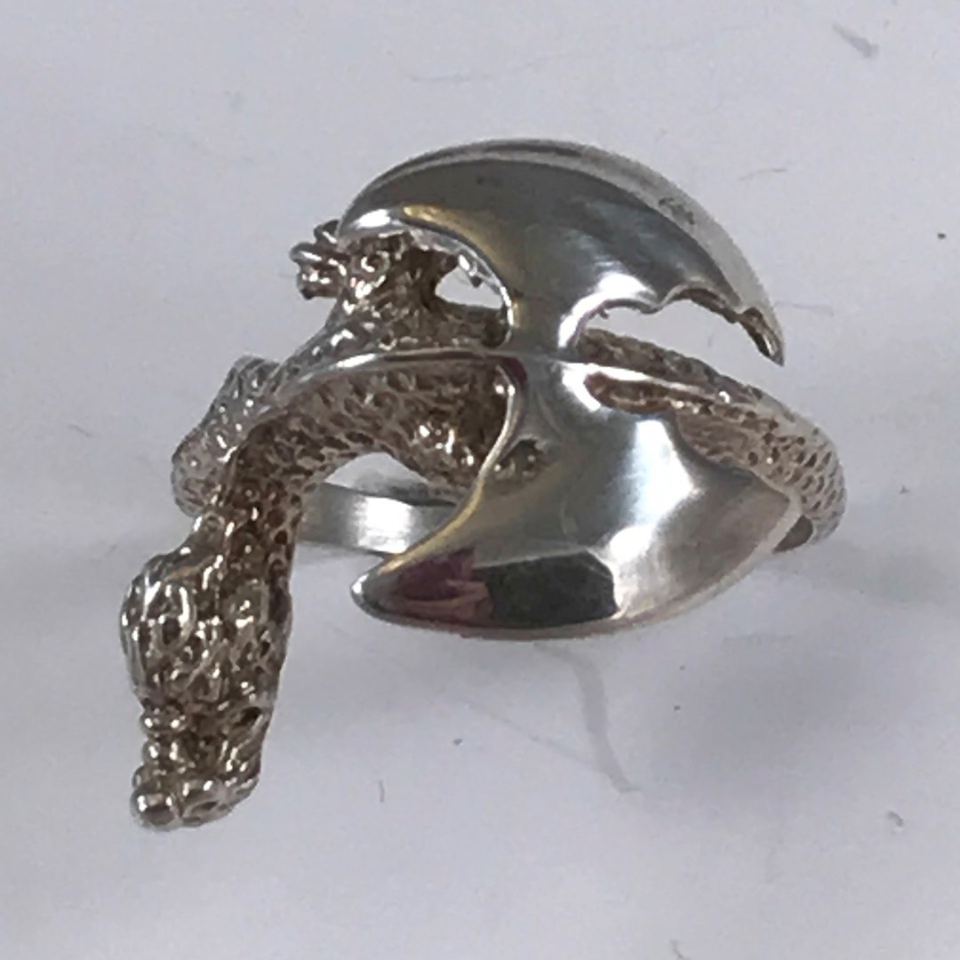 Winged Dragon Ring - Etsy