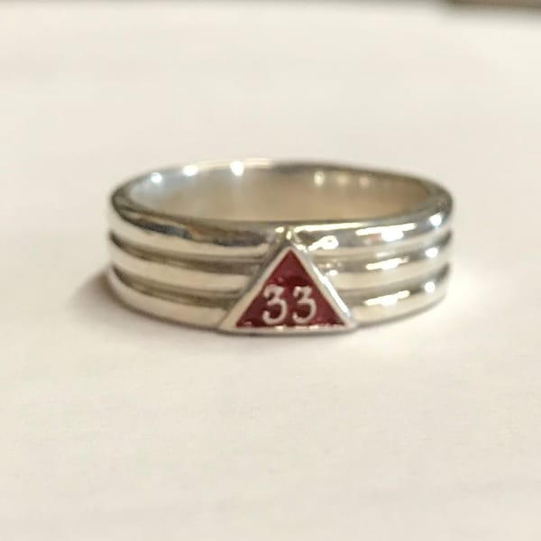 33rd Masonic Ring - Etsy