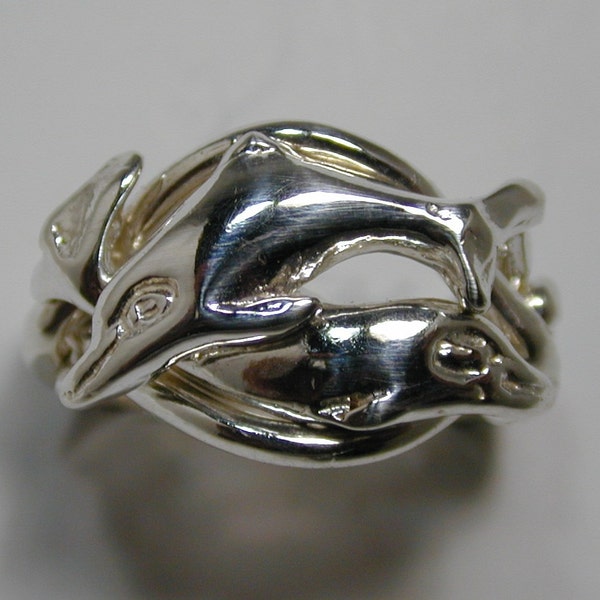 Dolphin Ring Jewelry - Etsy
