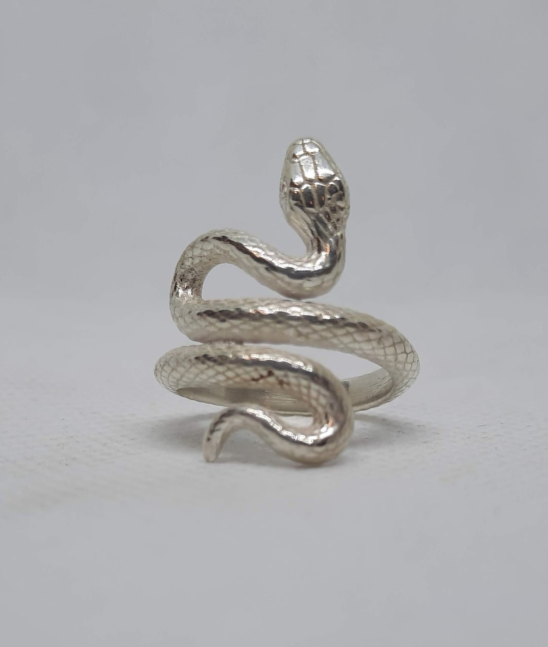 Smooth Scale Snake Ring - Etsy