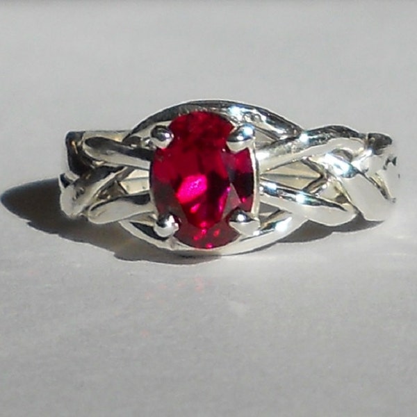 Synthetic Ruby - Etsy
