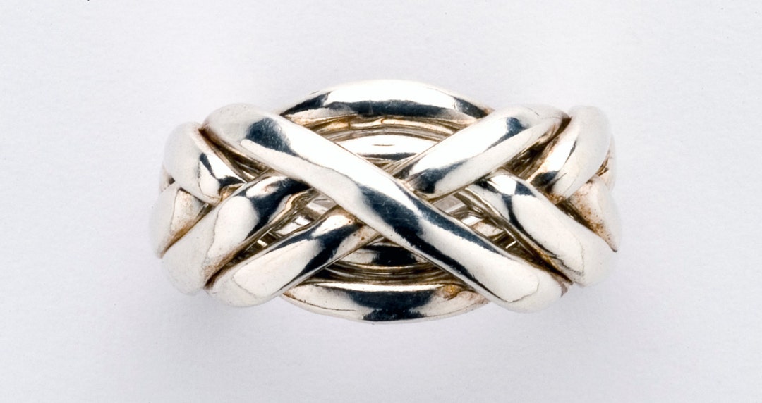 Ladies Six Band Puzzle Ring Style 6C3 - Etsy