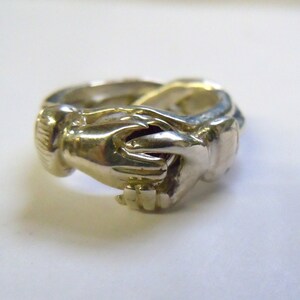 Claddagh Heart Band Ring Online, Sterling 3 Band Claddagh Puzzle Ring ...