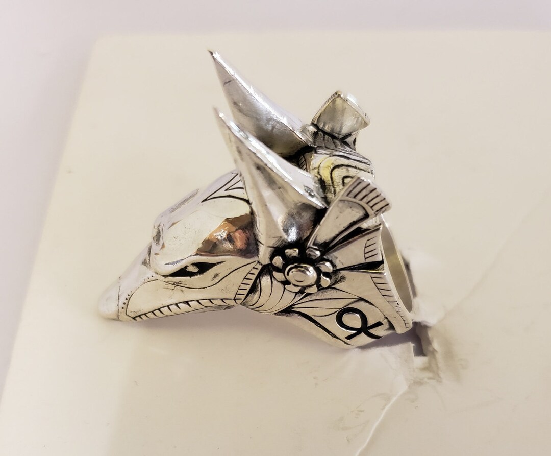 Massive Anubis Ring - Etsy