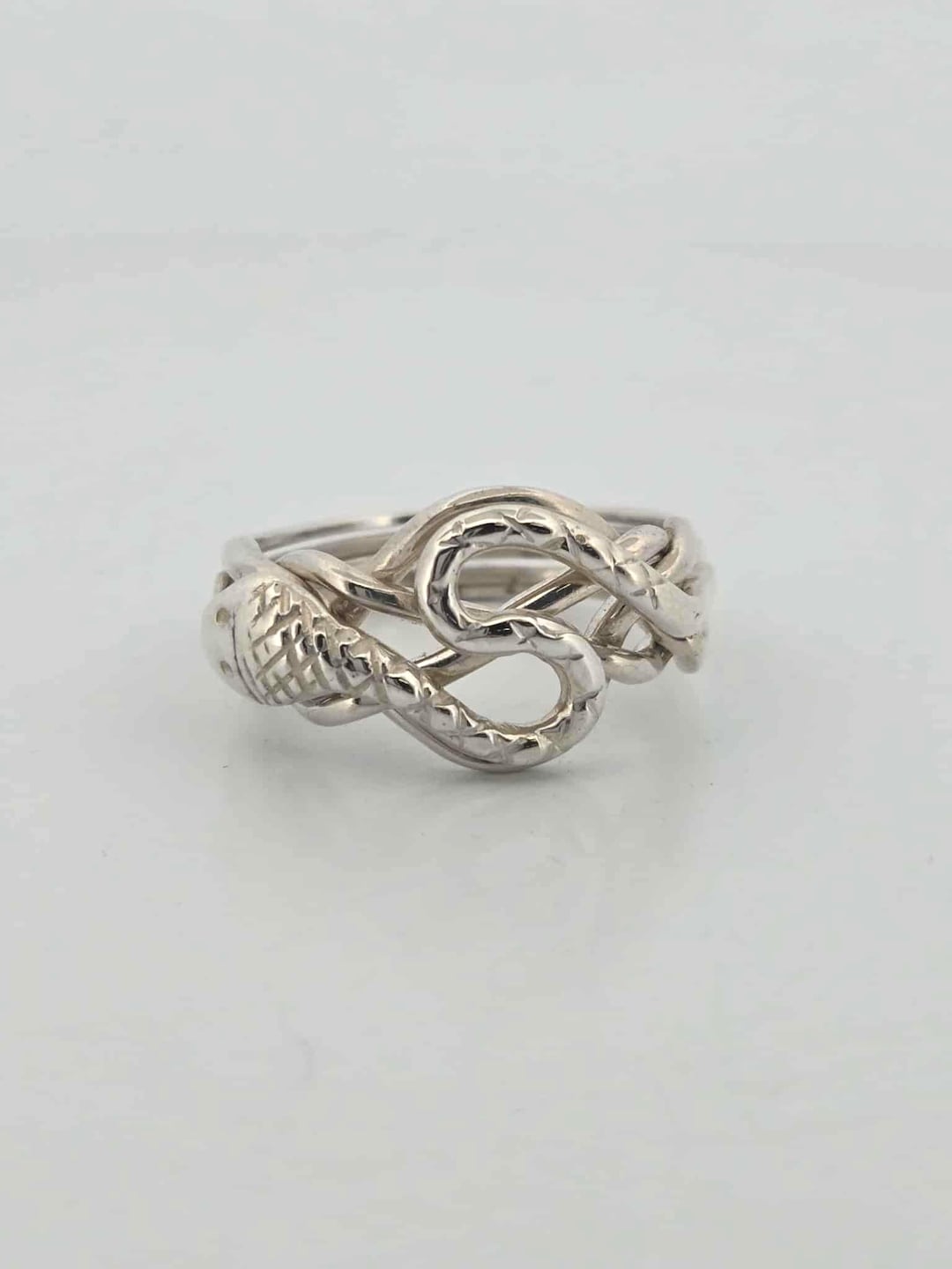 Men's 5 Band Snake Puzzle Ring. Style 5S Men's - Etsy