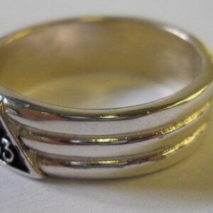 33rd Degree Grooved Masonic Ring - Etsy