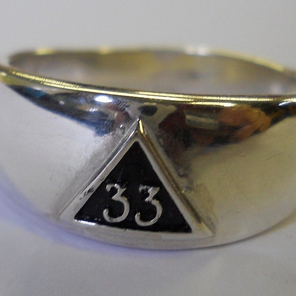 33rd Masonic Ring - Etsy