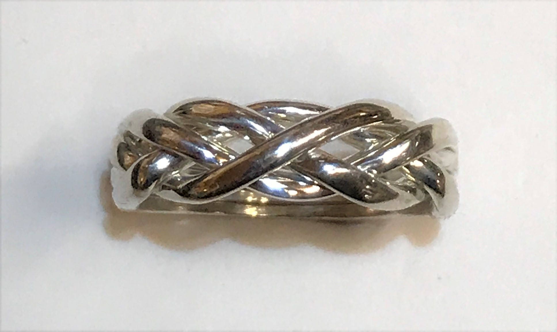 Men's 4 Band Puzzle Ring Style - Etsy