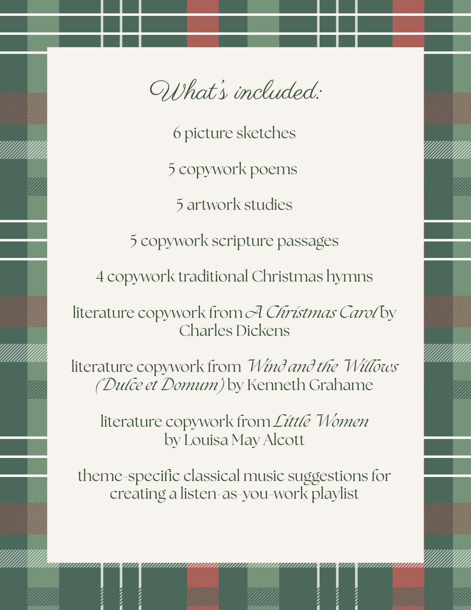 Christmas Copywork Curriculum | Handwriting Practice for Homeschoolers ...