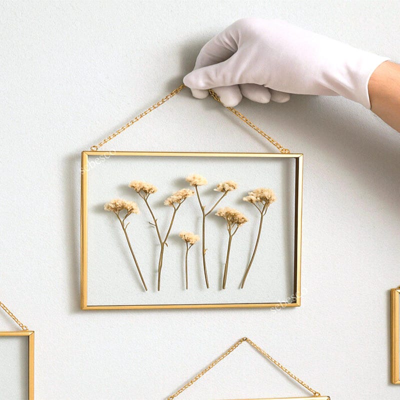 Double Glass Frame - Etsy