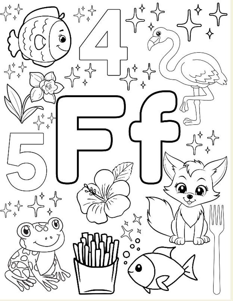 A-Z Alphabet Coloring Pages for Kids | Fun Letter Worksheets PDF ...