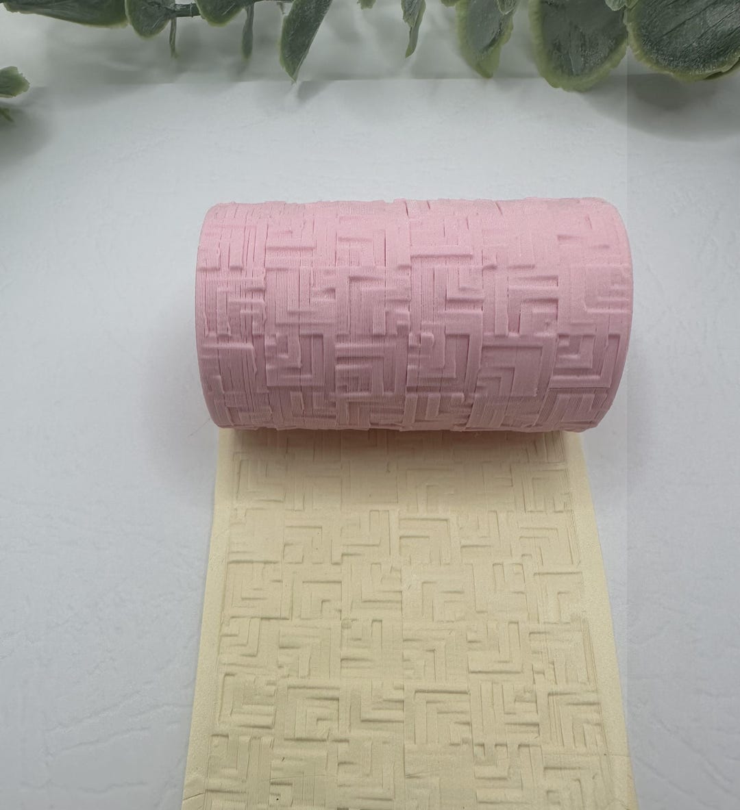 L-shaped Tiles Polymer Clay Texture Roller - Etsy