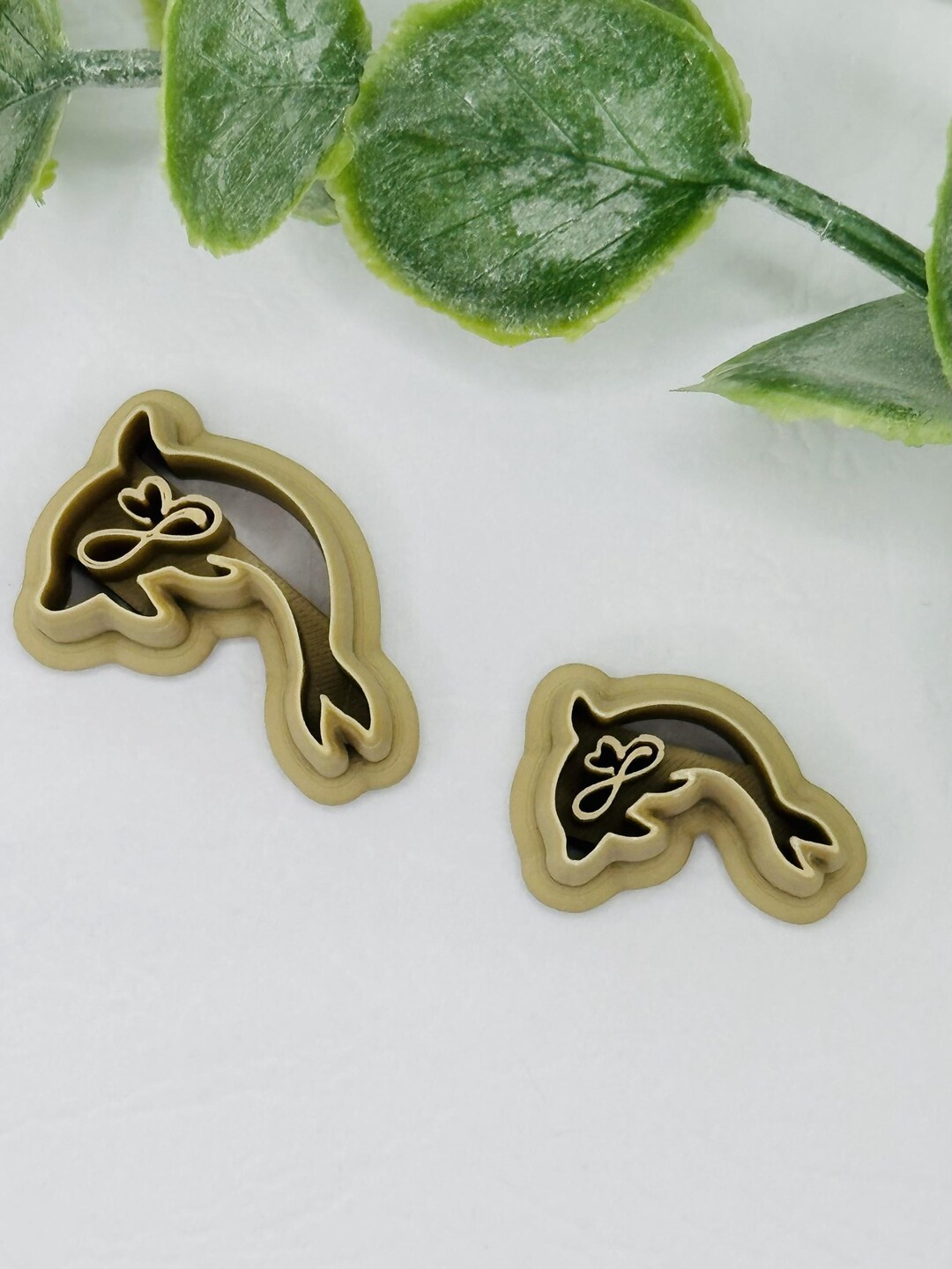 Infinity Heart Dolphin Cookie Cutter / Polymer Clay Cutter - Etsy