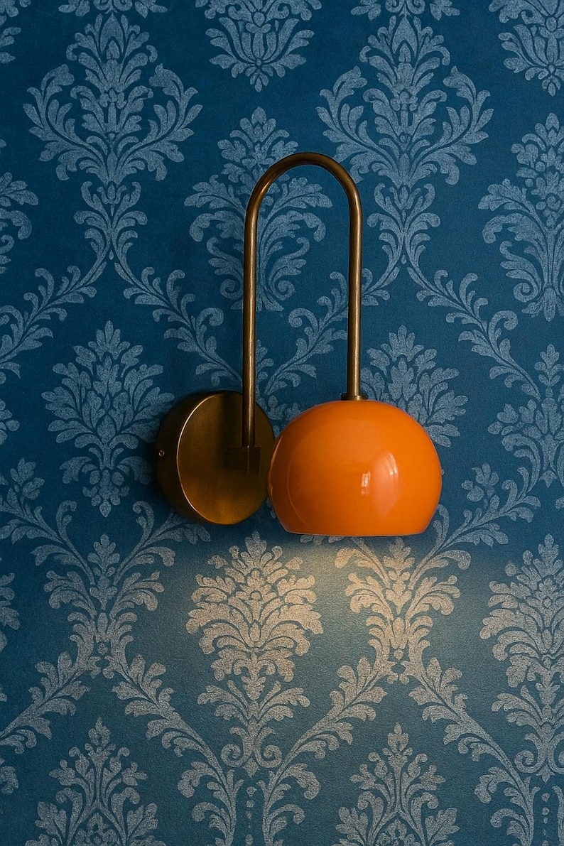 Mid-century Diablo Modern Wall Sconce for Living Room, Bedroom, Hallway ...