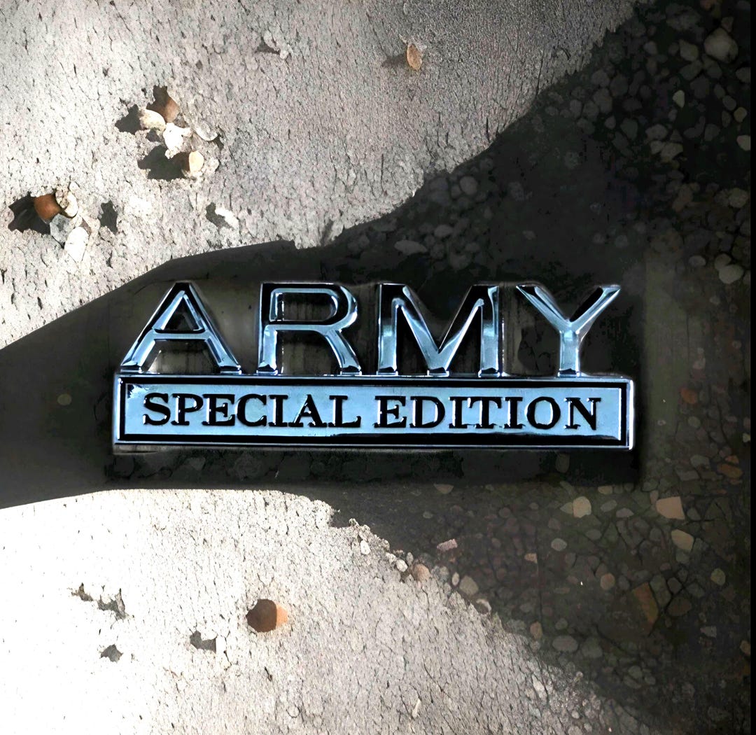 Army Military Metal Car Truck SUV Motorcycle Golf Cart Ornament for ...