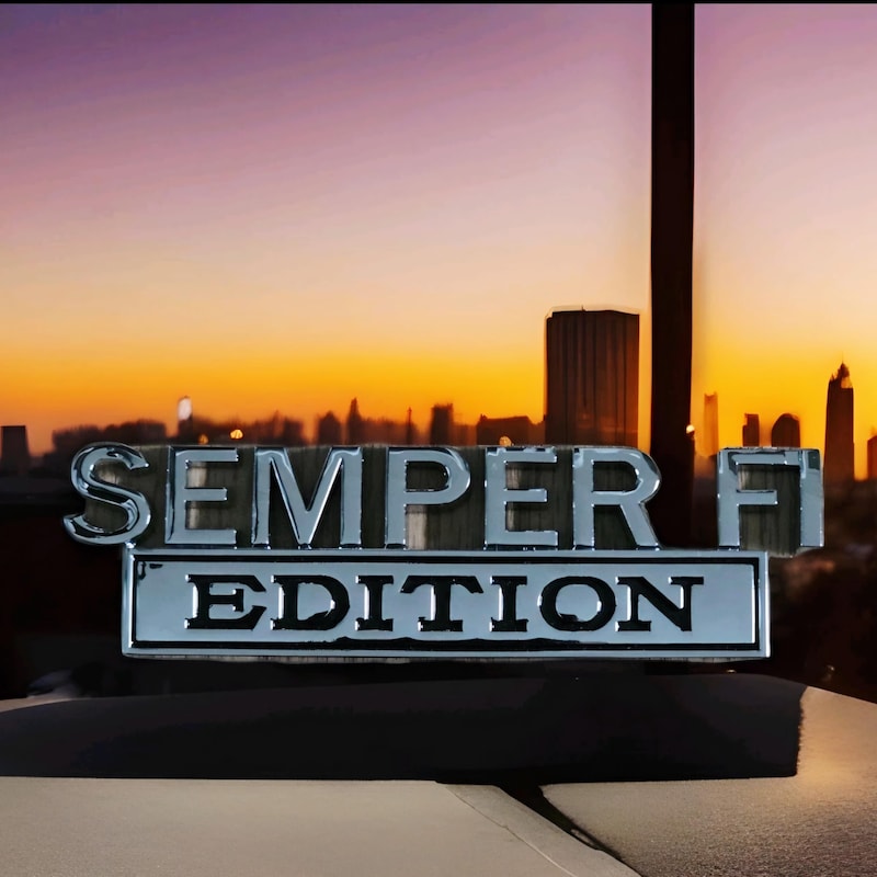 Marine Corps Car Emblems - Etsy