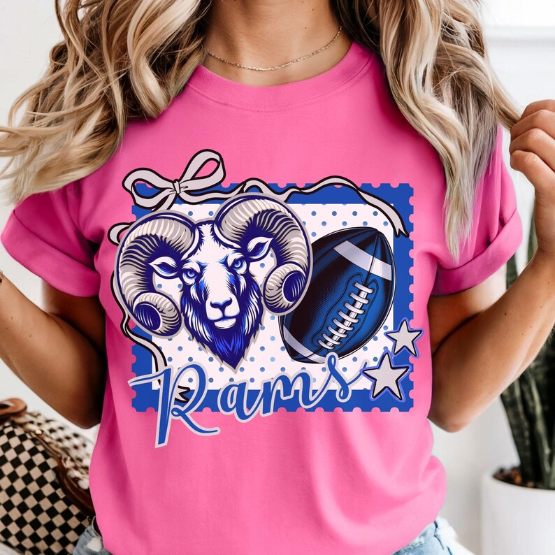 Rams Mascot PNG: School Spirit Design for Sublimation (digital Download ...