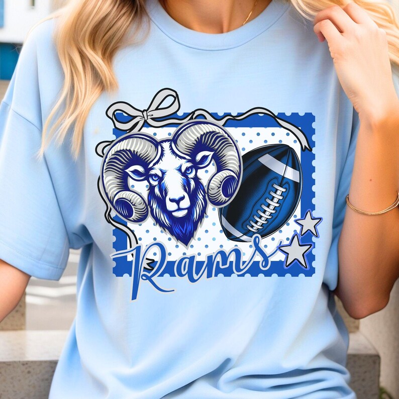 Rams Mascot PNG: School Spirit Design for Sublimation (digital Download ...