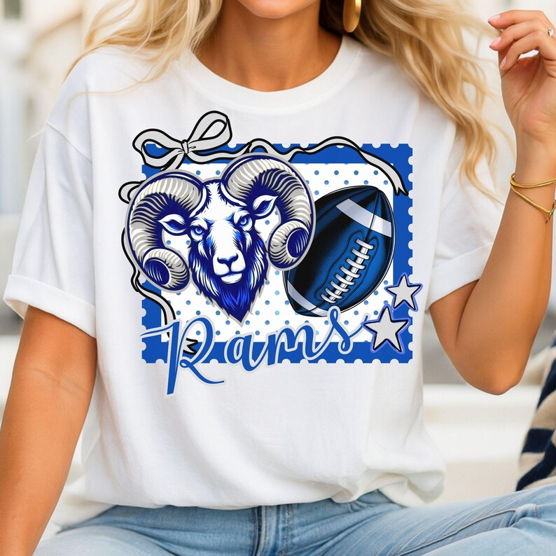 Rams Mascot PNG: School Spirit Design for Sublimation (digital Download ...