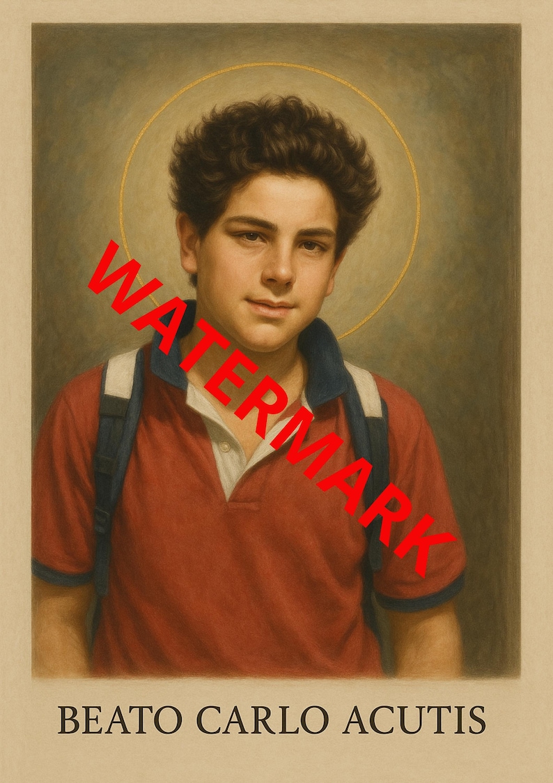 Blessed Carlo Acutis Catholic Wall Art Printable – Instant Download ...