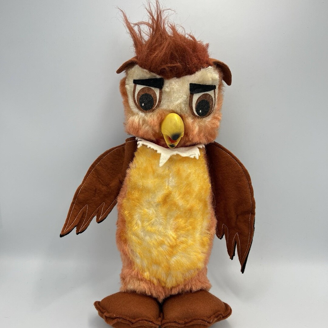 Winnie the Pooh Gund Plush / Stuffed Owl 13" 1960s - Etsy Canada