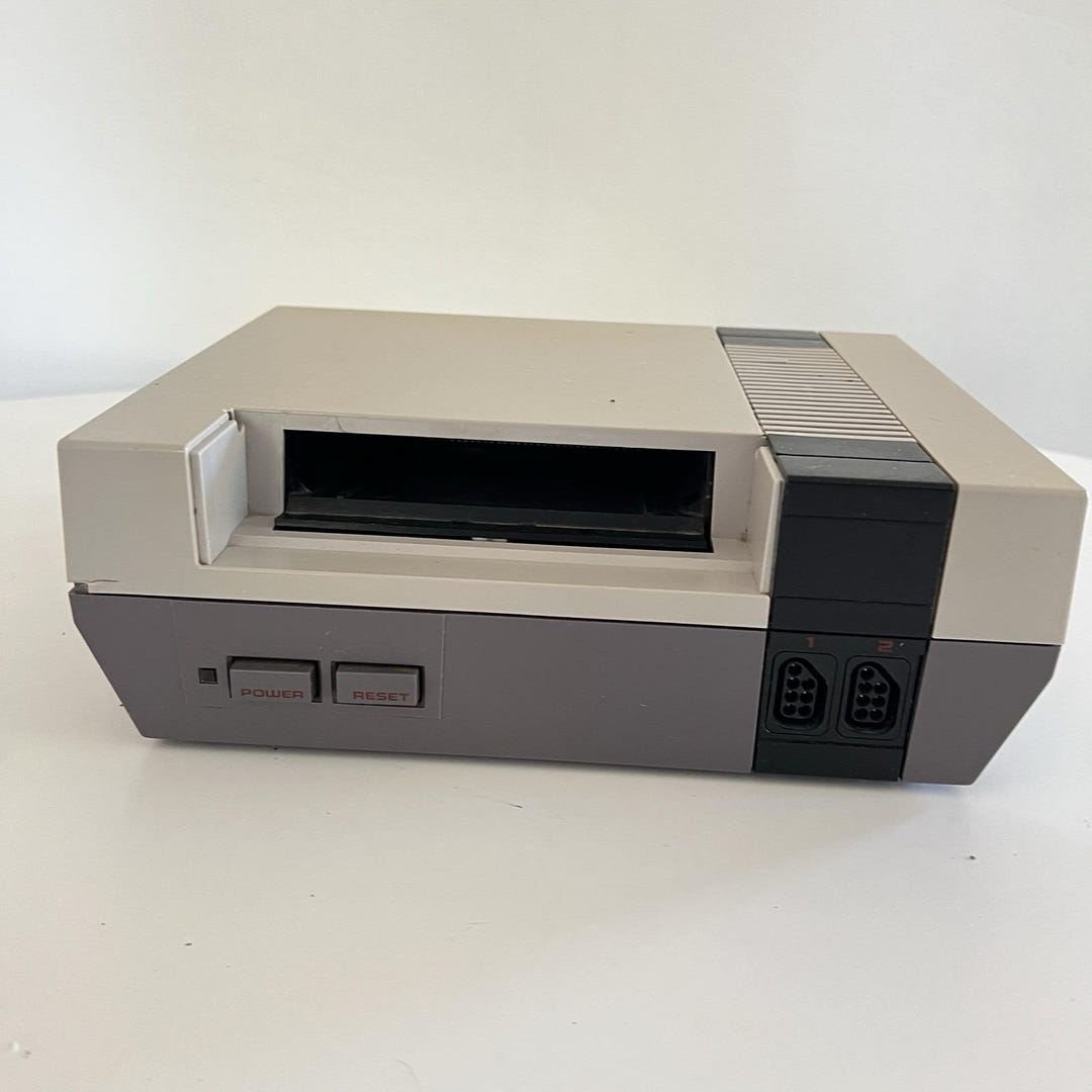 Nintendo Entertainment System NES Video Game Console NES-001 Parts Only ...