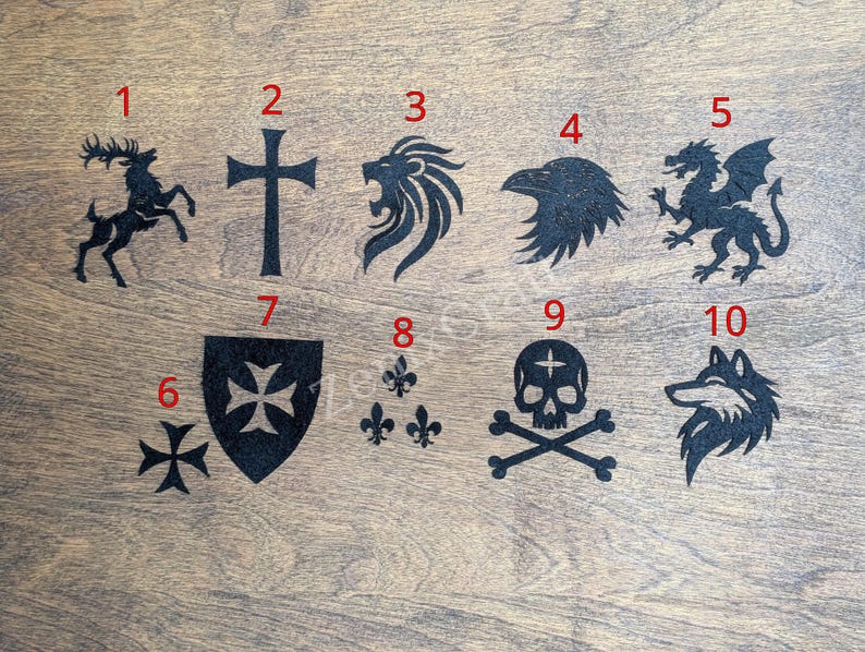 Custom Medieval Banner – Gaming or Dnd Decor – 5.5x3.9 Inches ...