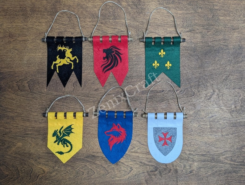 Custom Medieval Banner – Gaming or Dnd Decor – 5.5x3.9 Inches ...