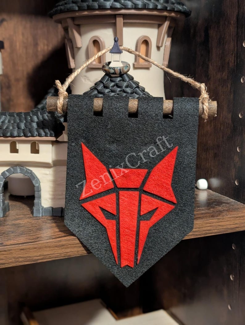 Custom Medieval Banner – Gaming or Dnd Decor – 5.5x3.9 Inches ...